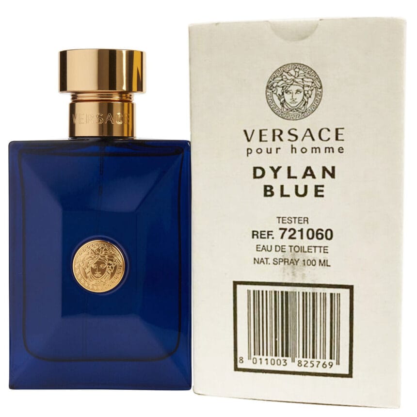 אריזת טסטר Versace Dylan Blue EDT 100ML TESTER